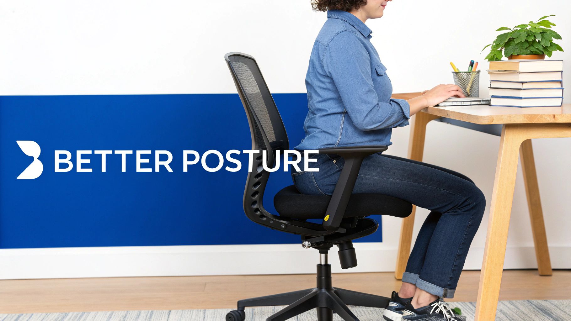How to Improve Posture While Sitting: Your Guide to All-Day Comfort & – Conzuri
